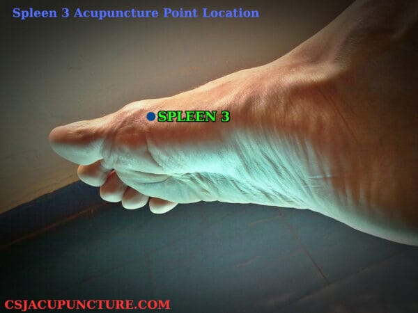 Spleen 3 Acupoint Location, Practical Uses, and Benefits